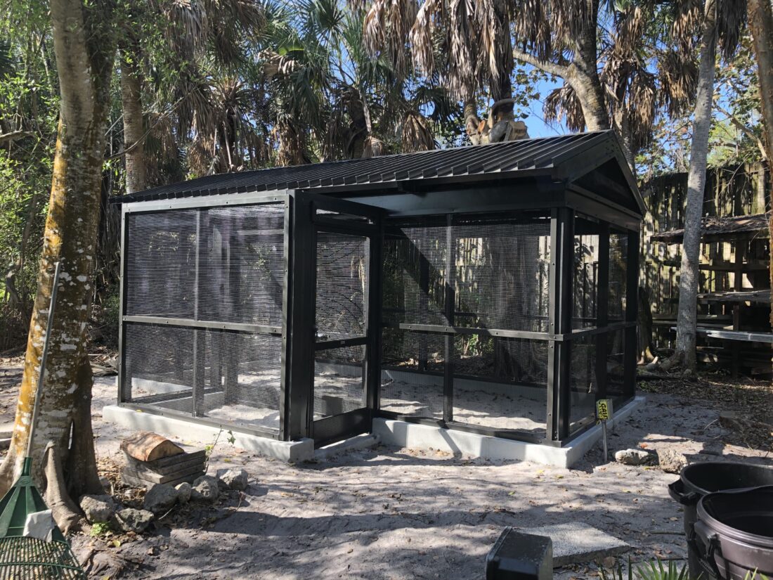 CROW finishes building four new rehab enclosures - SANIBEL-CAPTIVA ...
